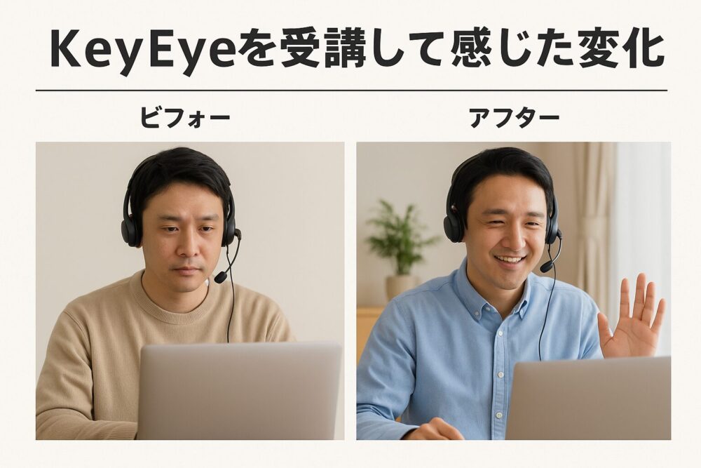 オンライン英会話KeyEye（キーアイ)を体験してみたので本音レビュー！口コミ・評判なども調査。